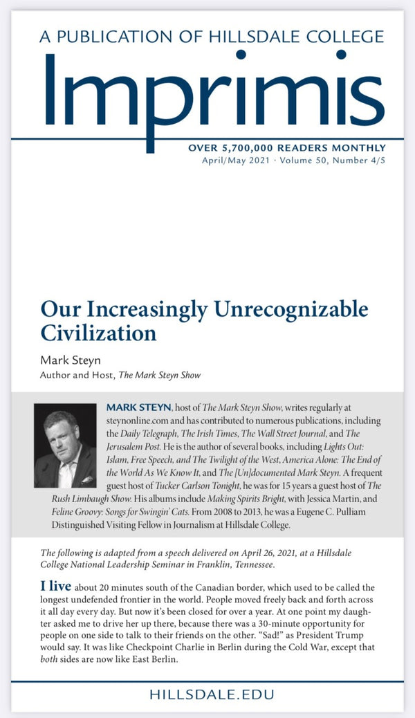 Imprimis – Hillsdale College