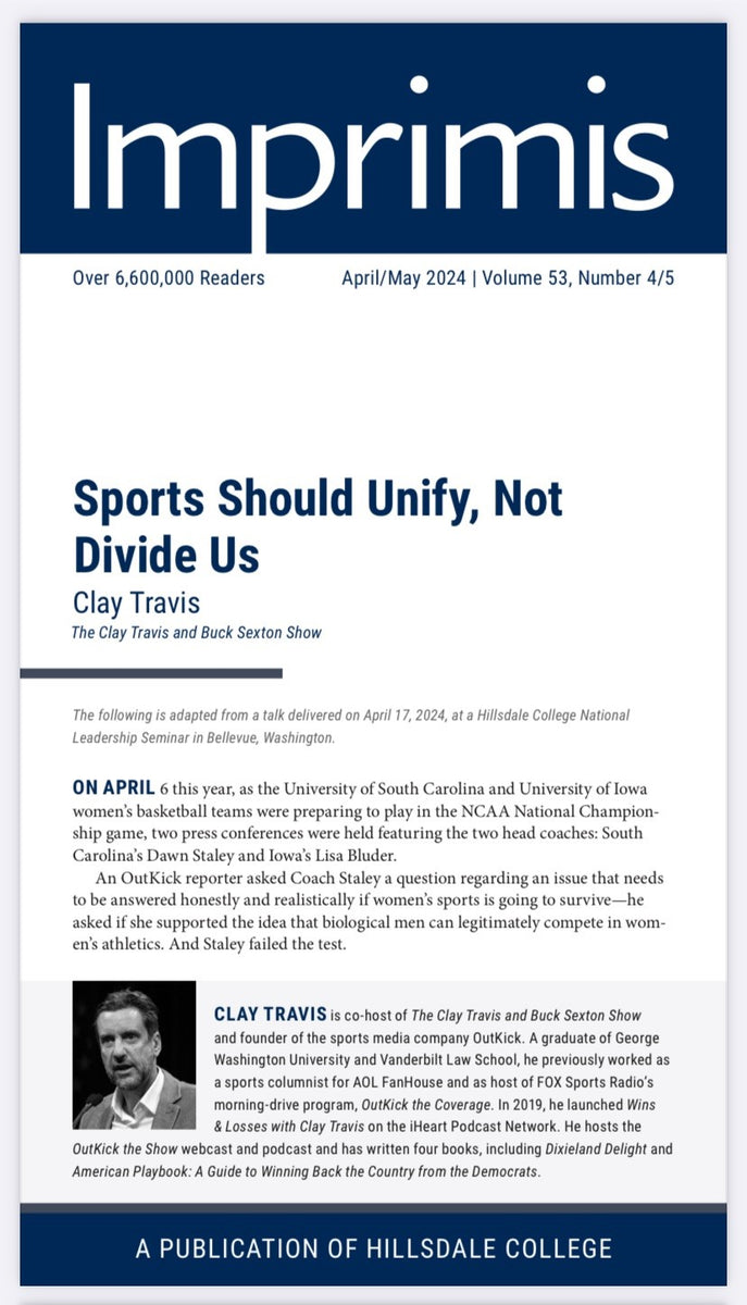 Sports Should Unify, Not Divide Us – Hillsdale College