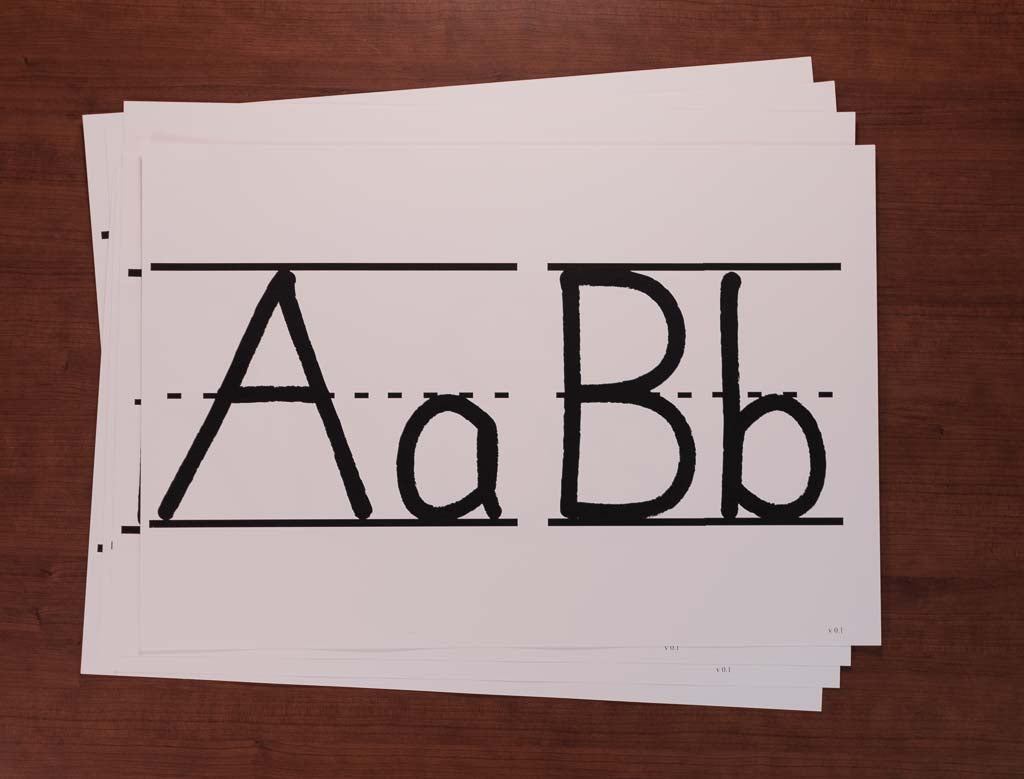 Hillsdale College Literacy Essentials Alphabet Strip Posters